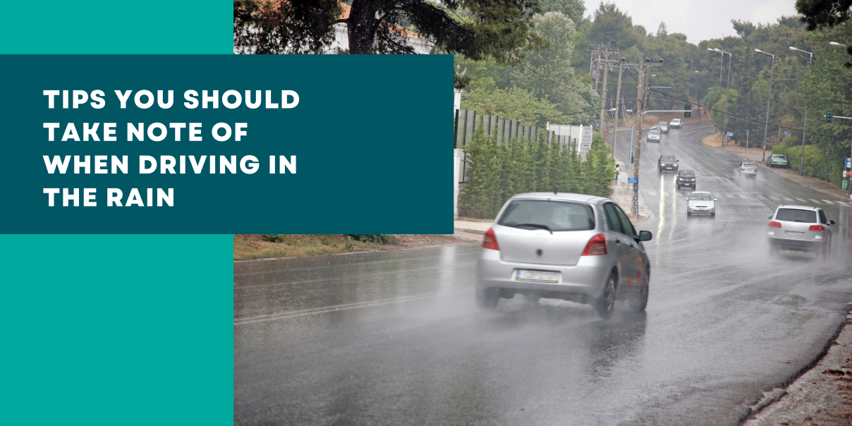 Tips You Should Take Note Of When Driving In The Rain - RYNO